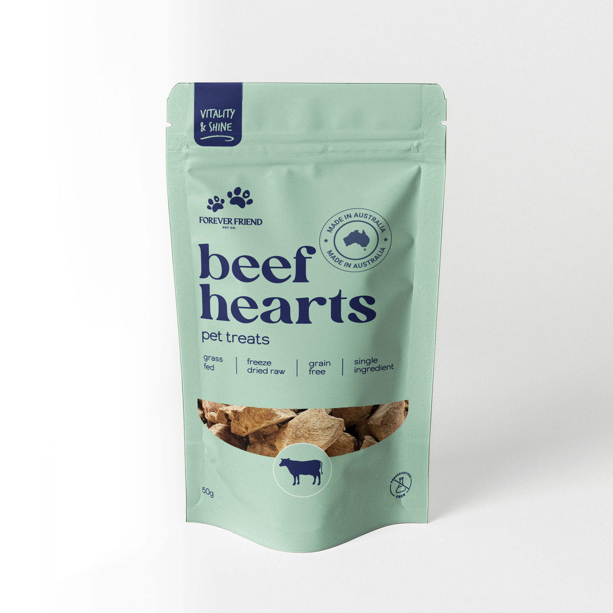Grassfed Beef Hearts - Premium Protein Source for Healthy Pets